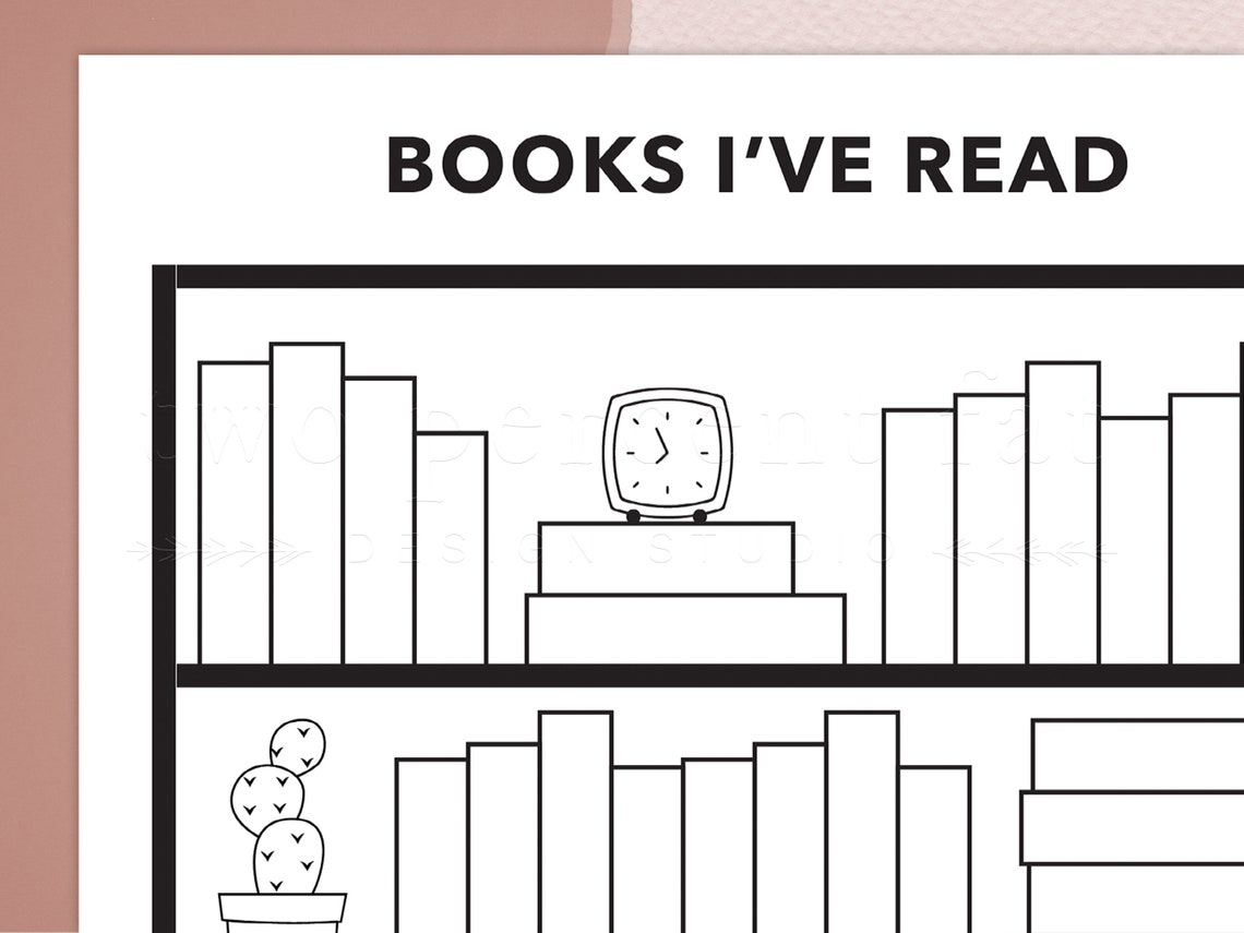 Books I Have Read Printable, Book Tracker, Book Tracker Printable - Etsy