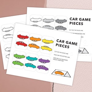 Printable Game Pieces Board Game Pieces Template Board Game - Etsy
