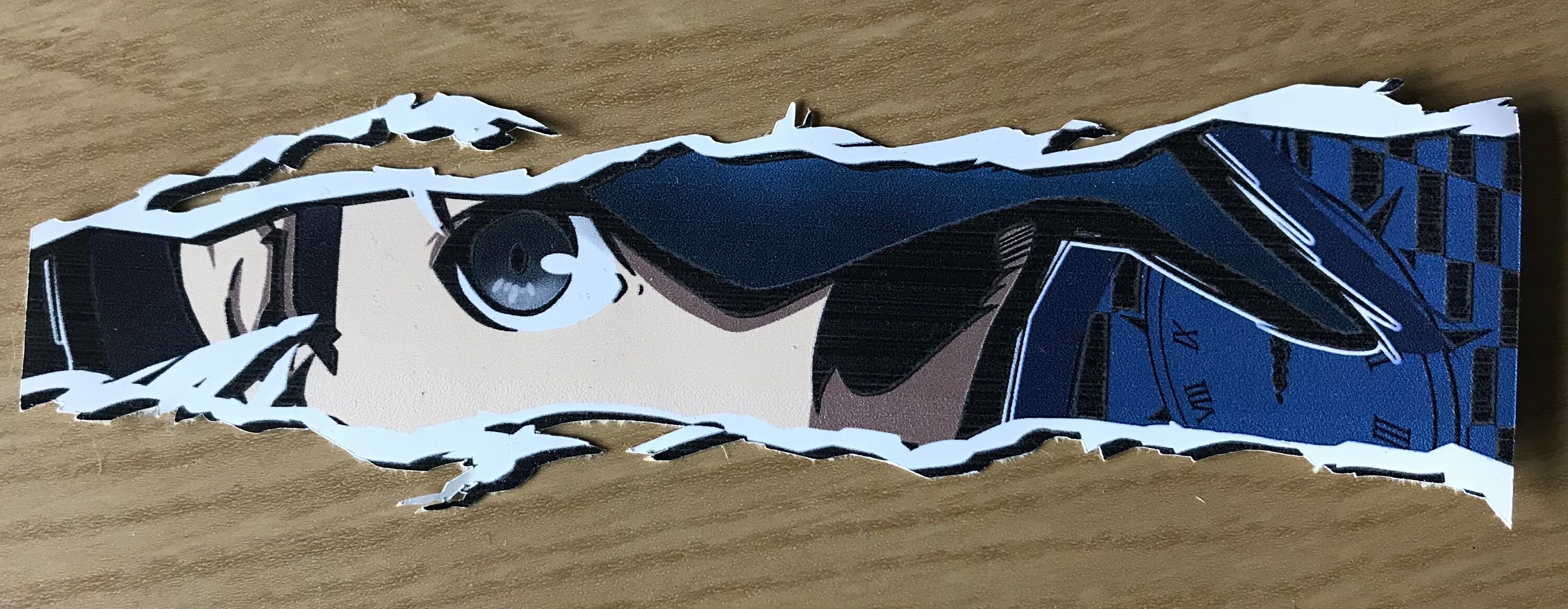 P3 Character Cut-in Stickers P5 Style | Etsy