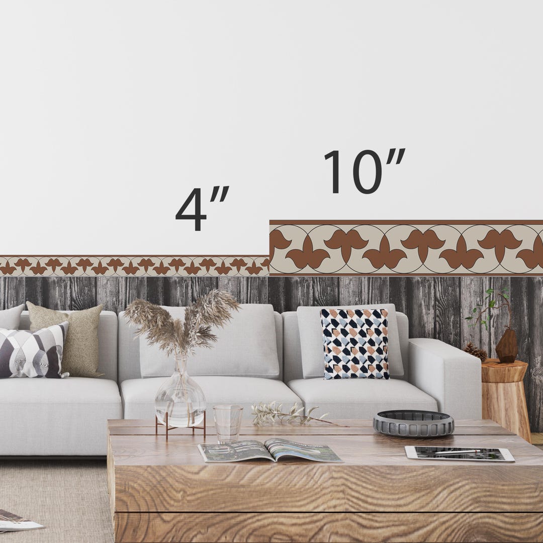 Peel and Stick Art Deco Wallpaper Borders: Modern Geometric Removable ...