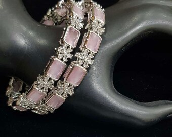 Stone Bangles | Etsy