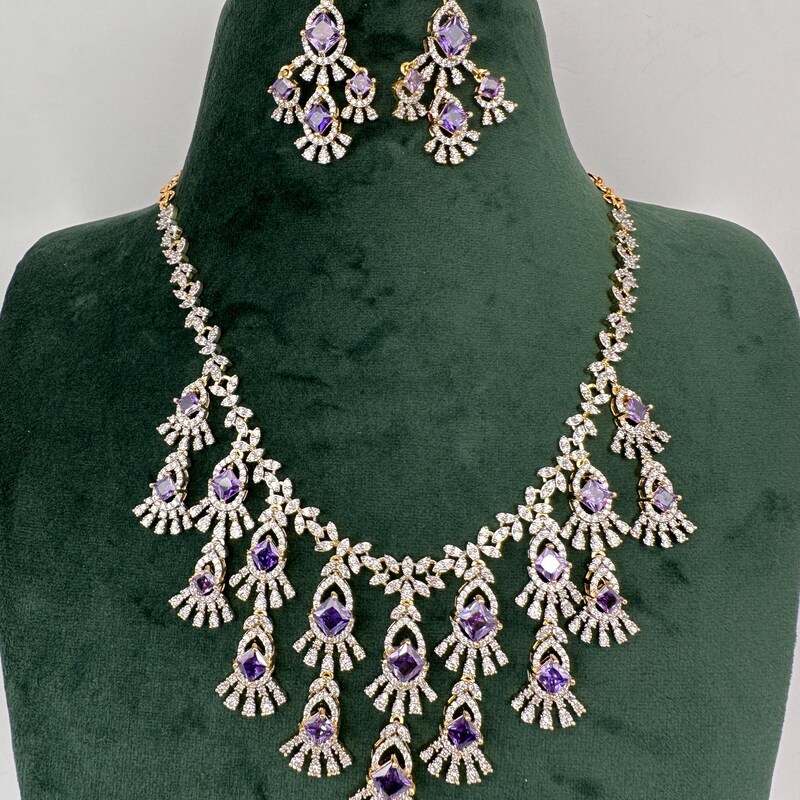 Purple Jewelry - Etsy