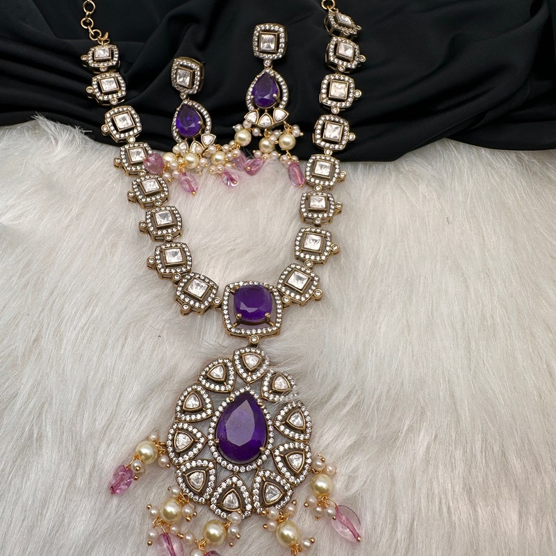 Purple Jewelry - Etsy