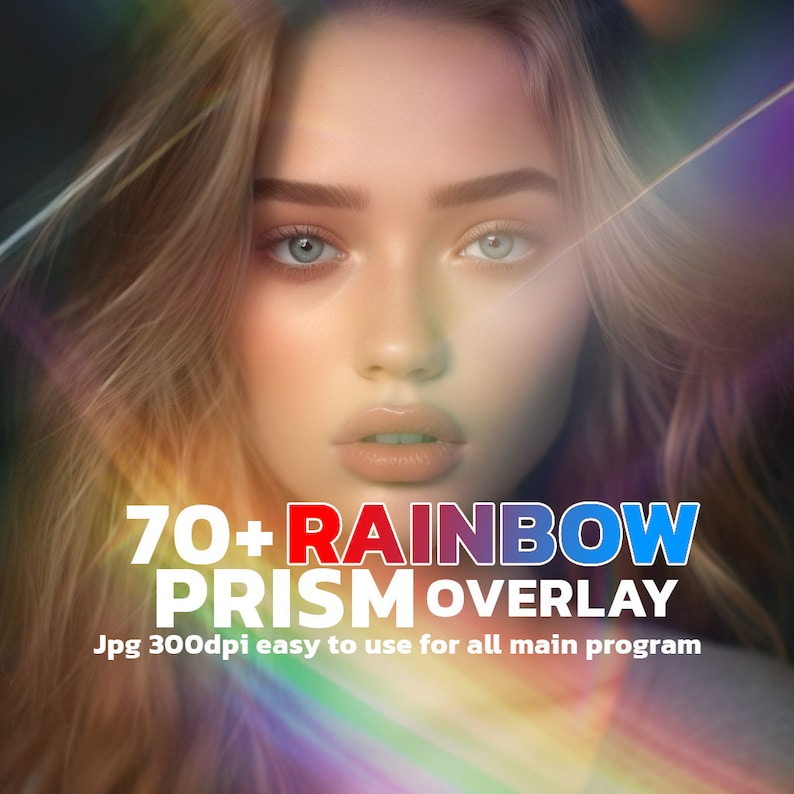 70+ Prism Rainbow Overlays, Light Leaks, Creative Light, Lens Flare ...