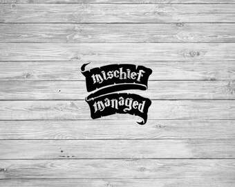Mischief managed | Etsy