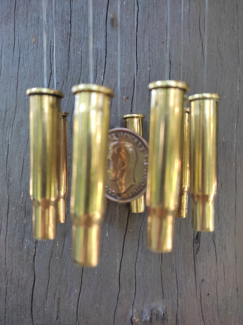 Handmade Australian Bullet Wind Chime, Gun Shells, Ammo, 30/30 Winchester Shells, Windchime ...