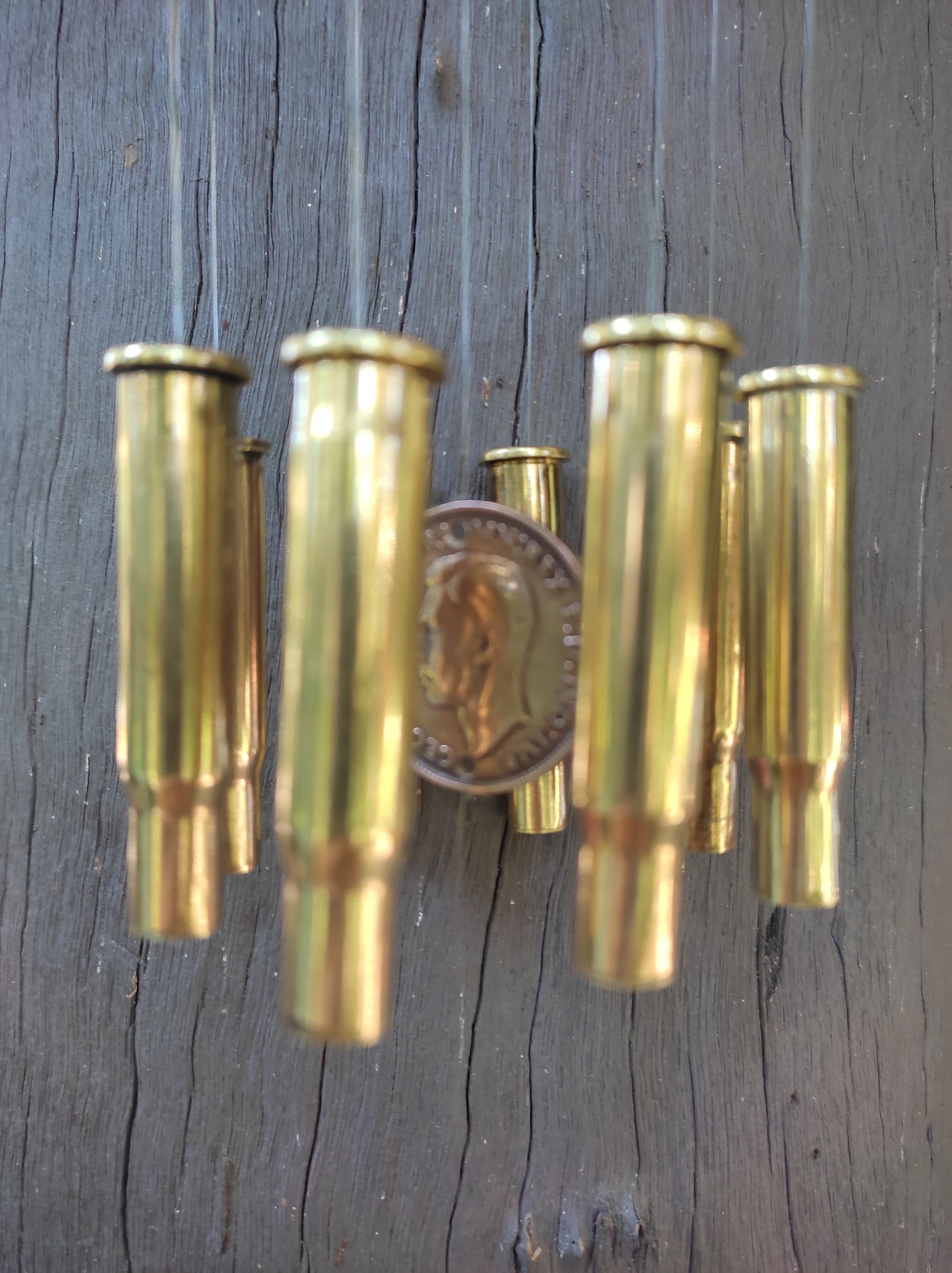 Handmade Australian Bullet Wind Chime, Gun Shells, Ammo, 30/30 ...