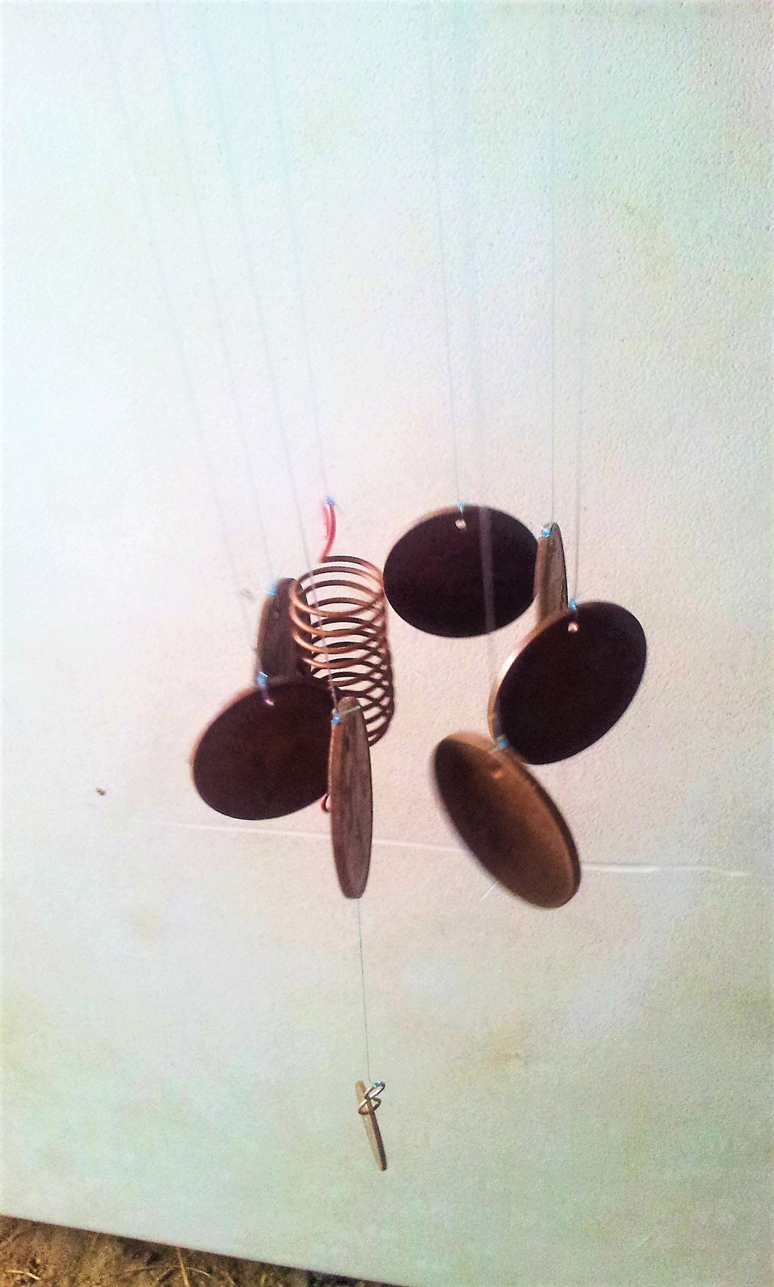 Handmade Australian Penny Wind Chime Coin Windchime Unique Gift + Old ...