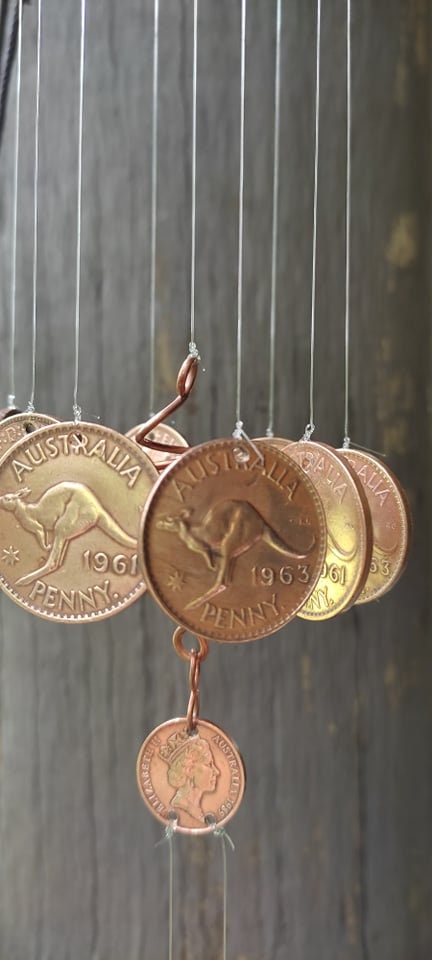 Handmade Australian Bullet Wind Chime, Gun Shells, Ammo, 30/30 ...