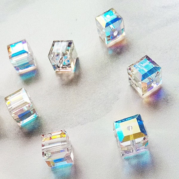 Swarovski Cube Jewelry - Etsy