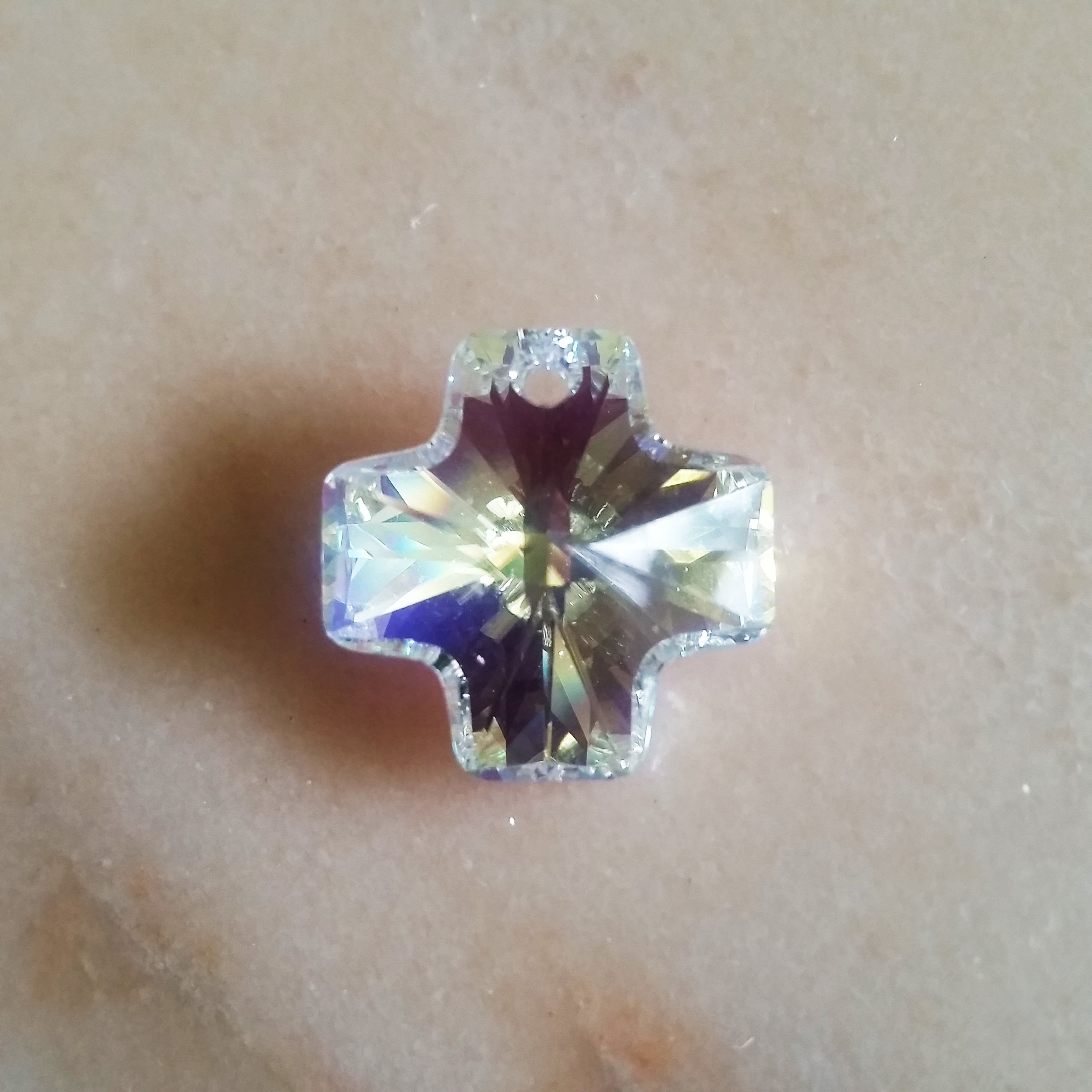 6866 Cross Pendant Swarovski Cross Pendant 20mm Cross - Etsy