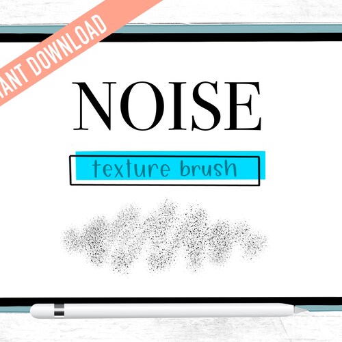 Noise Texture Procreate Brush Instant Download - Etsy