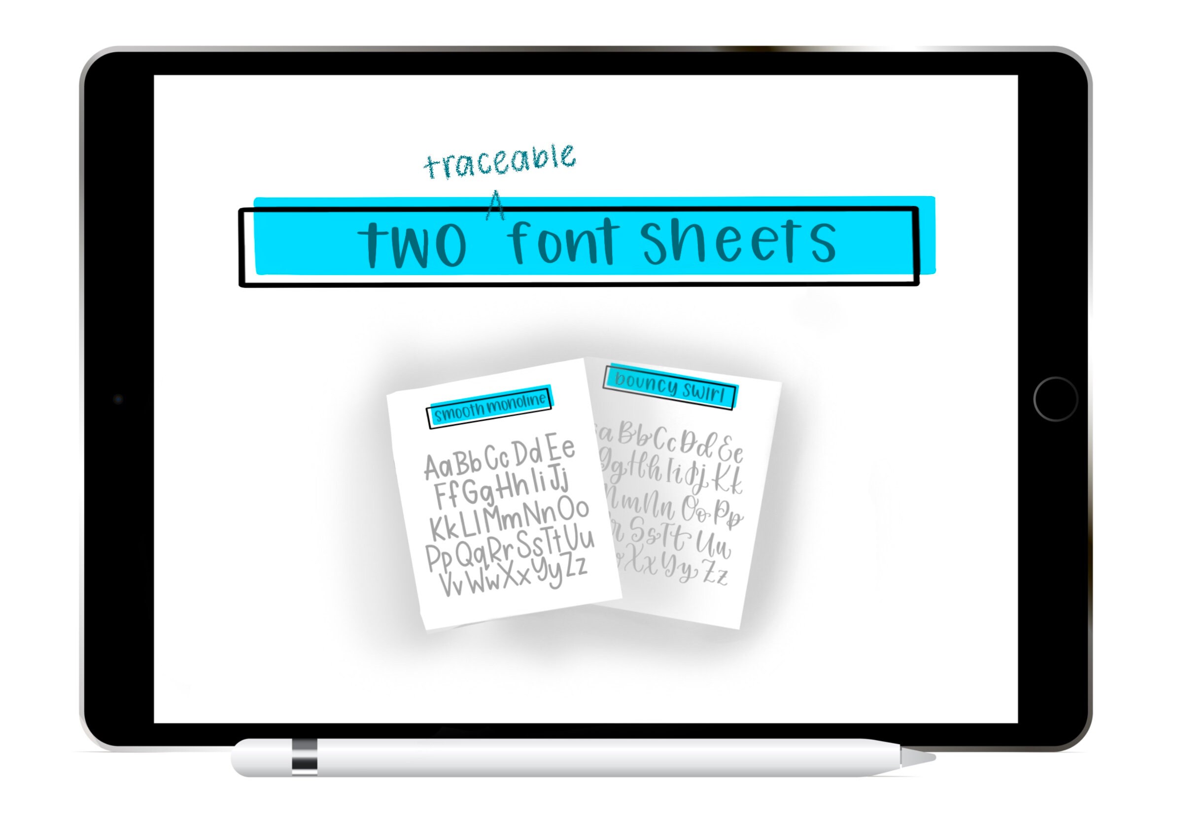 Procreate Lettering Beginners Kit Instant Download | Etsy