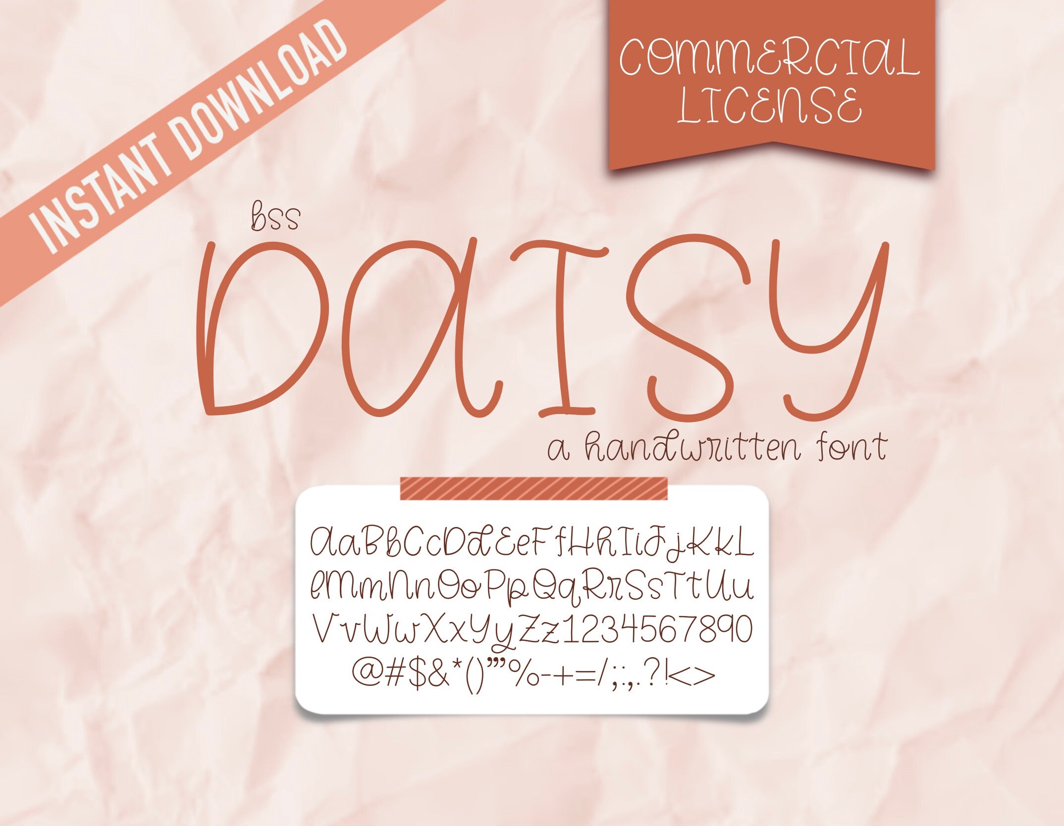 Bss Font Bundle Commercial License | 5 Handwritten Fonts | 20% Discount ...