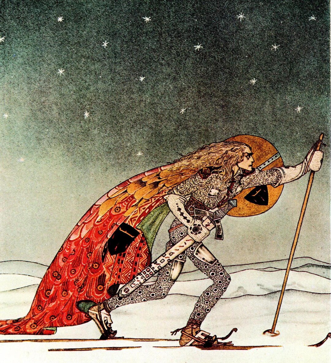 1975 KAY NIELSEN Original Vintage Print – East of the Sun and West of ...