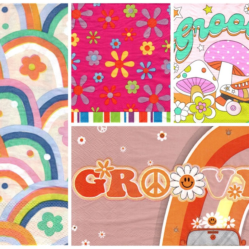 Boho Decoupage Paper - Etsy