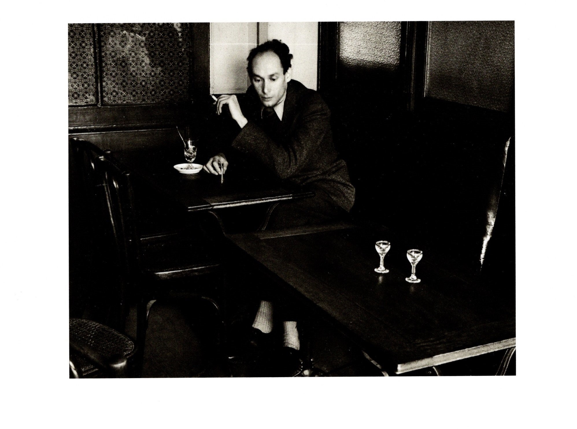 1977 André Kertész Original Vintage Photo Print Istvan Rajk in a ...