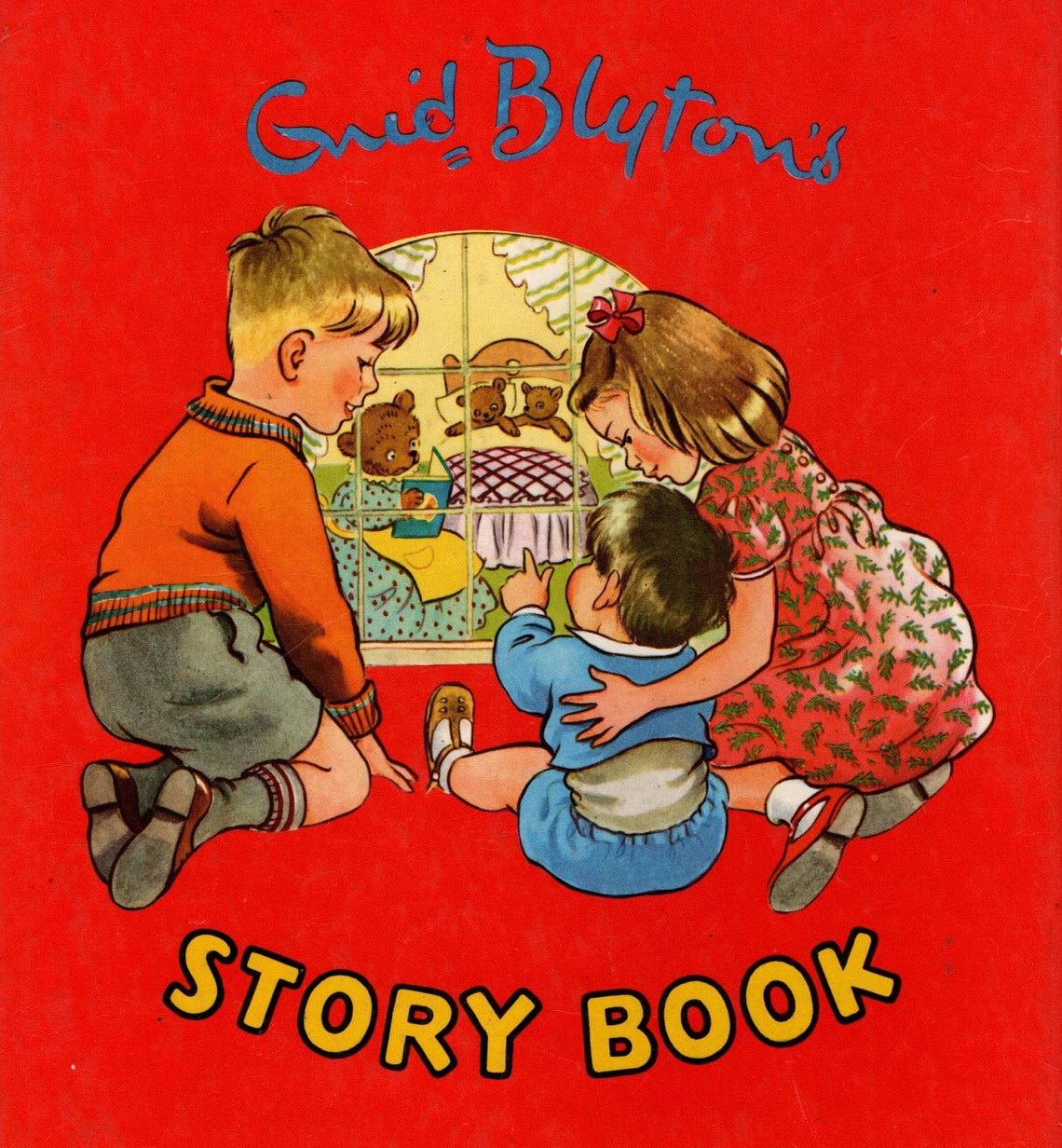 1957 Rare Enid Blyton Story Book Cover Original Vintage | Etsy