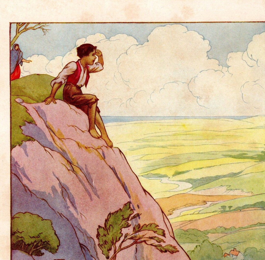 1928 “the Water-babies” Harry G Theaker Original Antique 2-sided Print ...