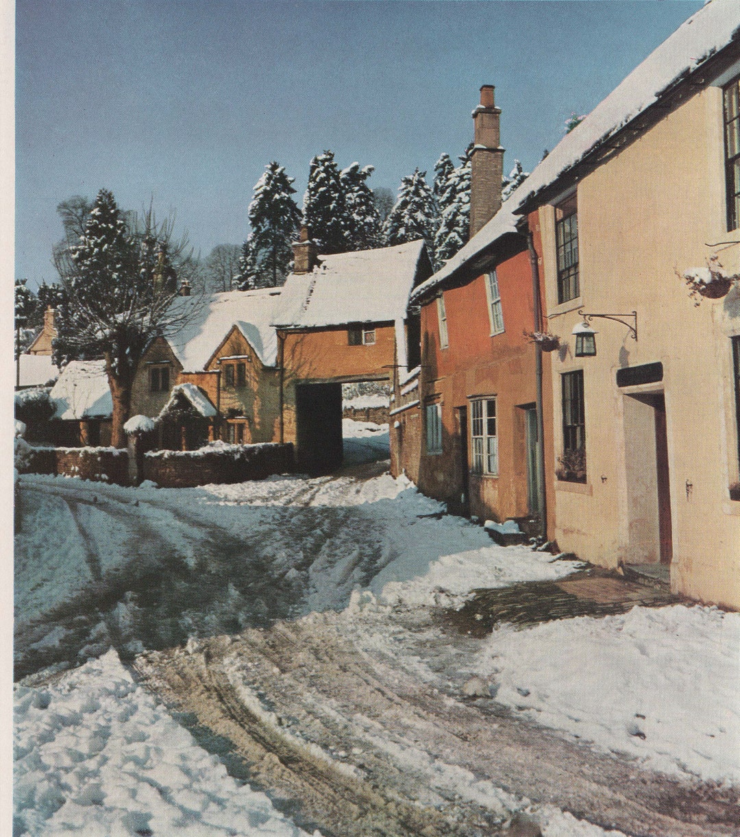 Vintage Castle Combe Photo Print – 1966 Wiltshire Scene - Etsy