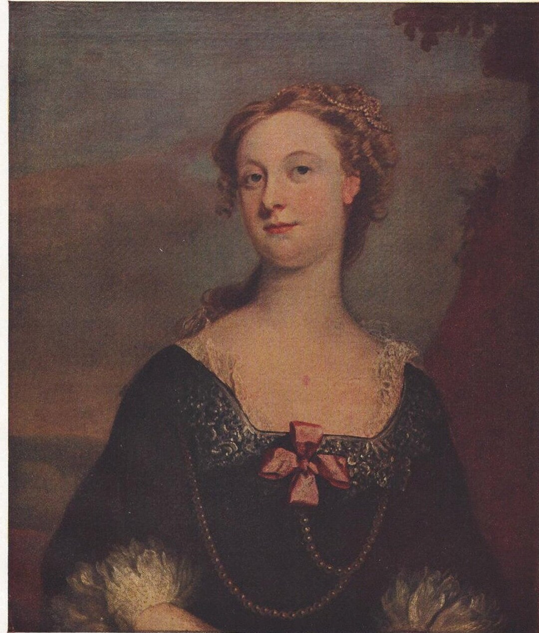 Joseph Highmore "mary Rossam" Vintage Art Print – 1940 British ...