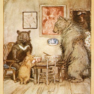 Arthur Rackham 1979 Original Vintage Print English Fairy Tales the ...