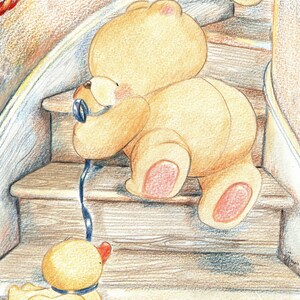 Forever Friends Vintage Original Print – Lovable Teddy Bears - Nursery ...