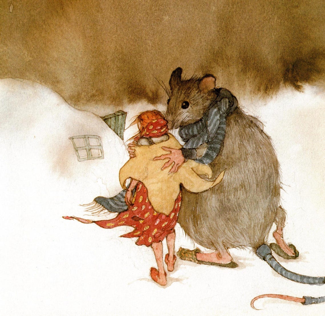 Vintage Thumbeline Book Print: Lisbeth Zwerger Fairytale Art - Etsy