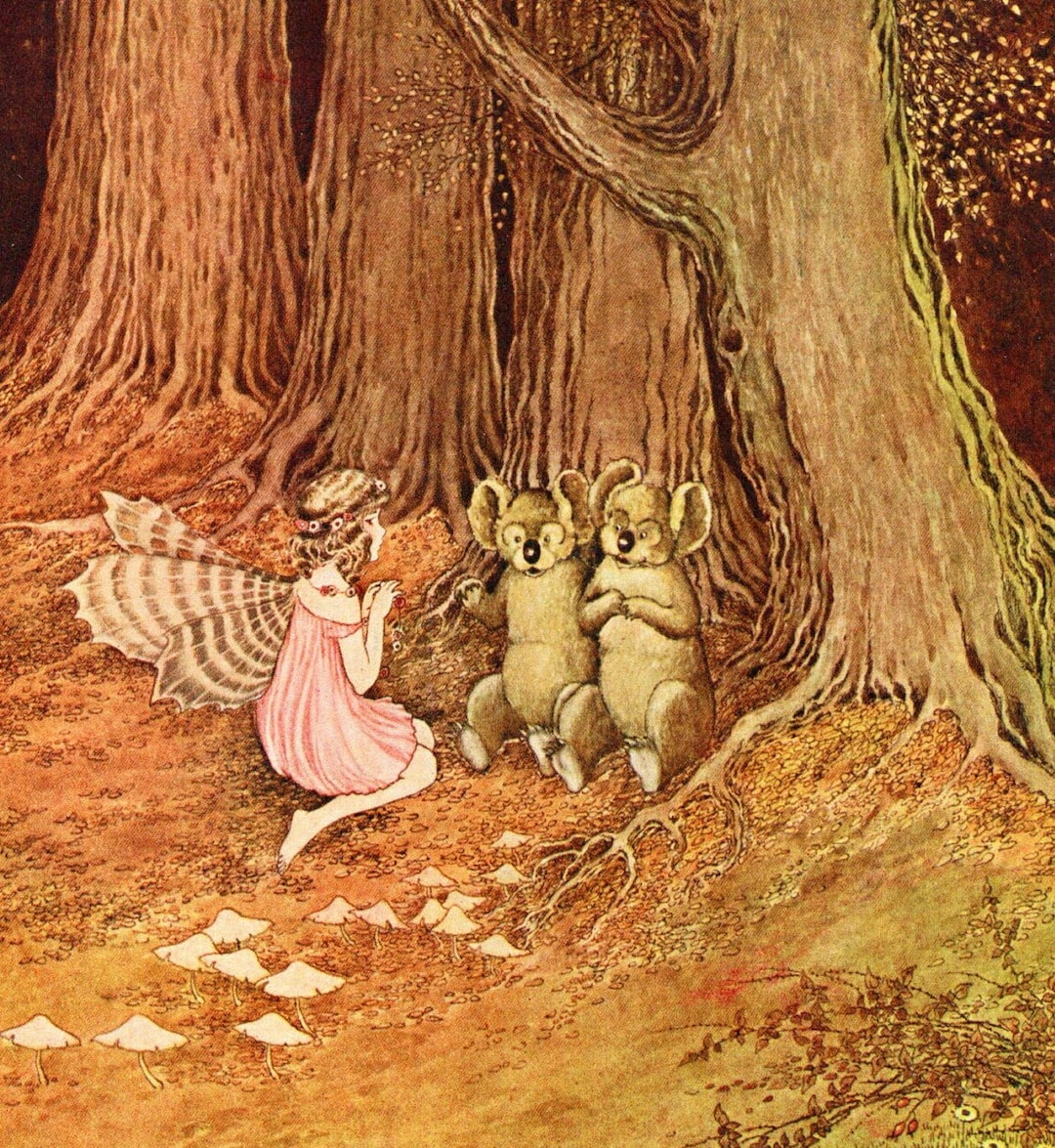 Vintage Fairies Original Print – Ida Rentoul Outhwaite – the Little ...