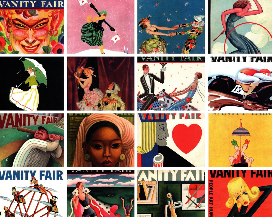 10 Postcards VANITY FAIR Magazine Covers - Postcrossing, Invitations ...