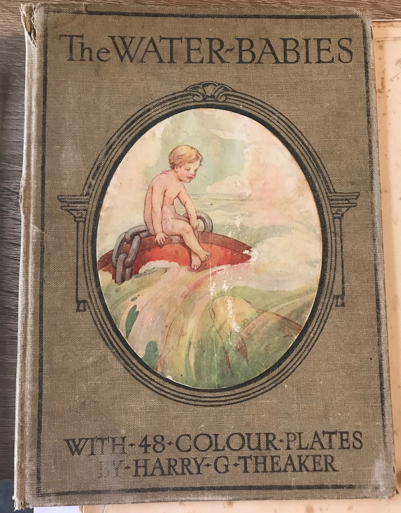 1928 the Water-babies Harry G Theaker Original Print - Etsy