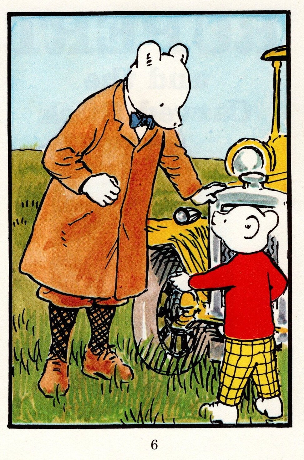 Lithographs 6 Birthday 1976 Rupert Bear Original Vintage Print \u2013 ...