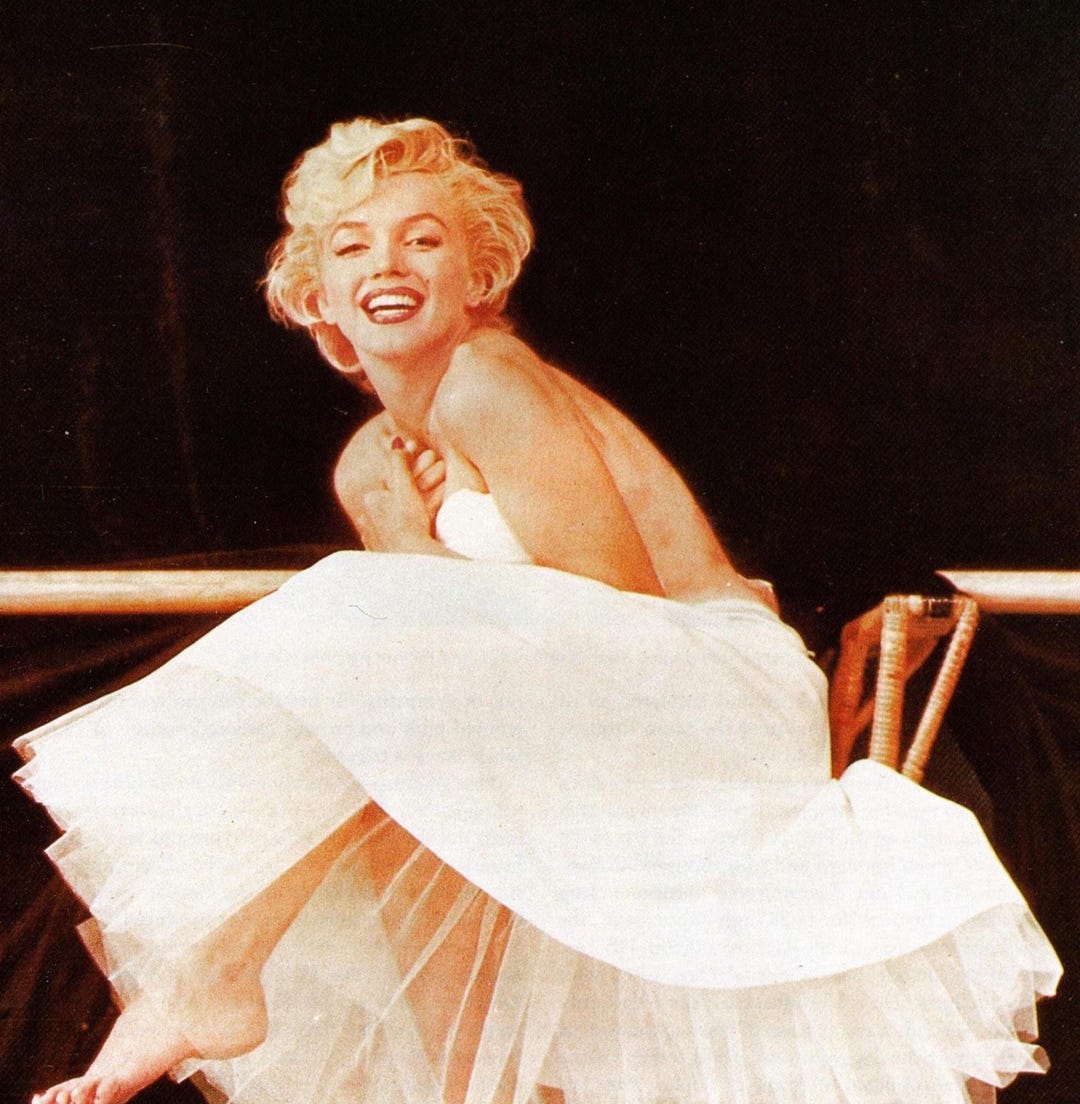MARILYN MONROE 1950s Film Star Photo Prints – Hollywood Screen Goddess ...