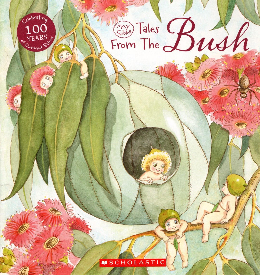 Snugglepot & Cuddlepie Bush Tales Original Vintage Soft or Hard BOOK ...