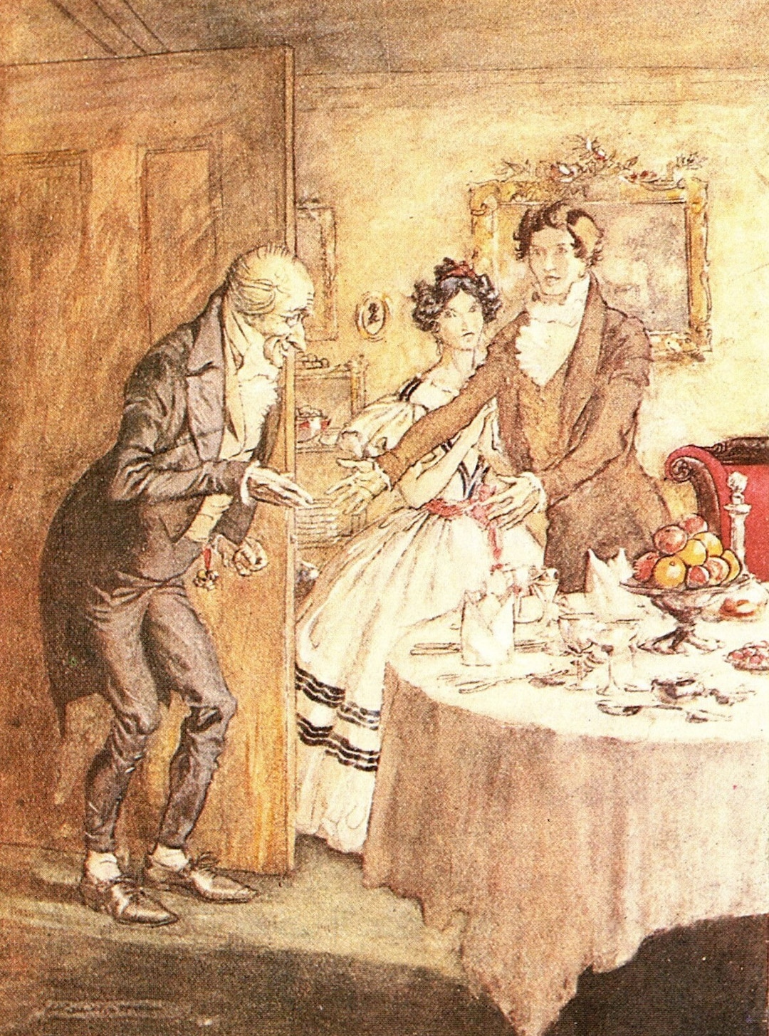 Arthur Rackham a Christmas Carol Original Vintage Print Classic ...