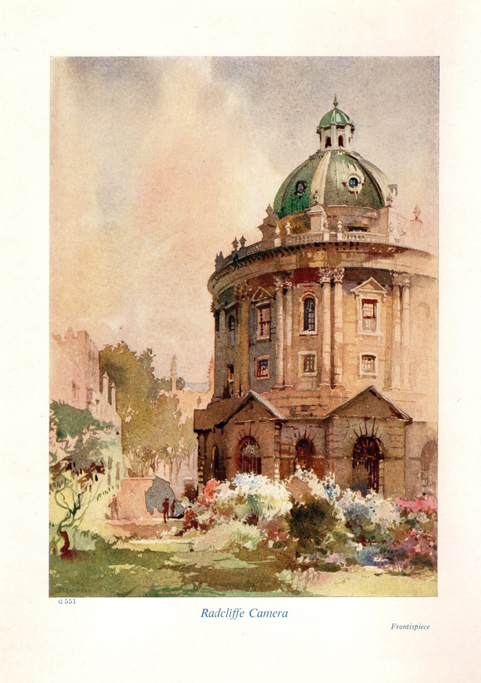 1920s Oxford, England, Radcliffe Camera Original Vintage Print UK ...