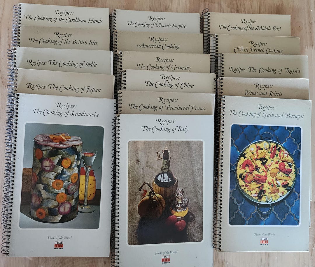 Vintage Time Life "foods of the World" Cookbook: 1969-1979, Regional ...