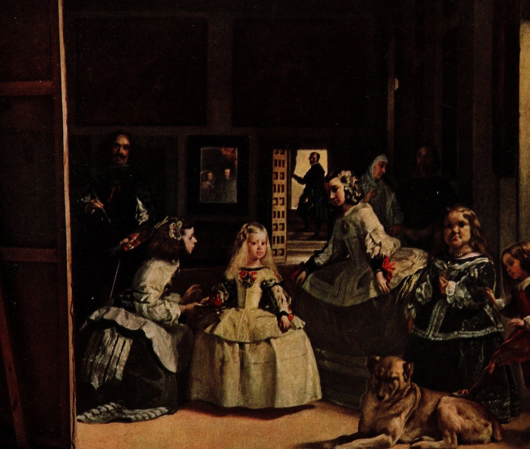Las Meninas Print: 1934 Vintage Gravure by Diego Velazquez - Etsy
