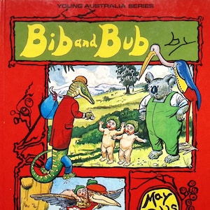 1988 May Gibbs “bib and Bub” Vintage Book - Cute Gumnut Babies ...