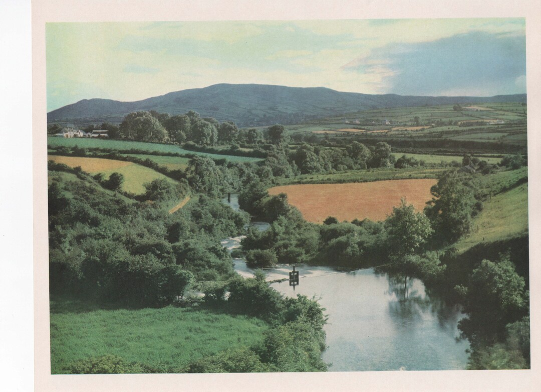 Original Vintage Photo Print – the Bann Valley, Co. Down, Ireland ...