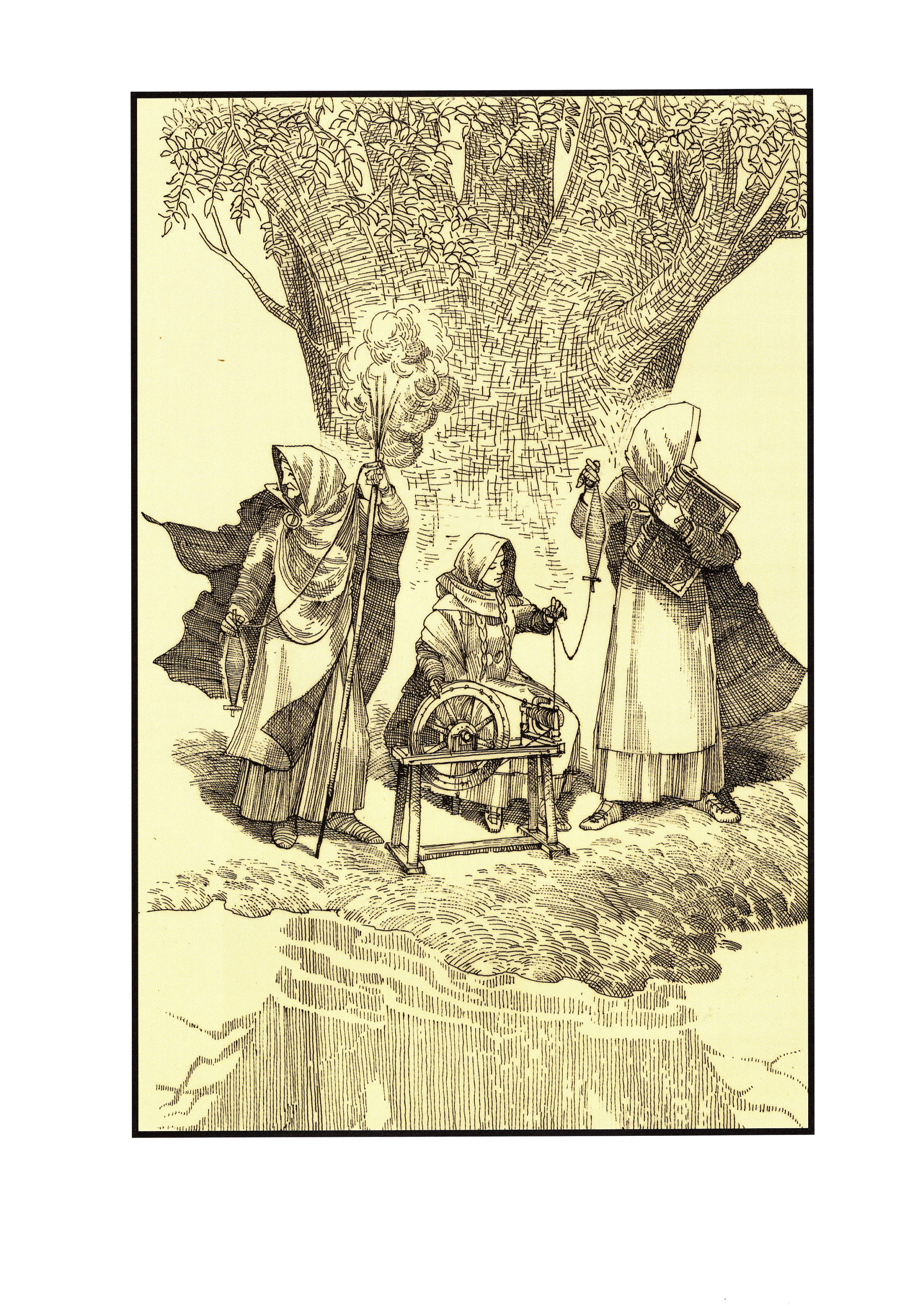 Norse Gods Urd Verdandi & Skuld Original Vintage Large Book - Etsy ...