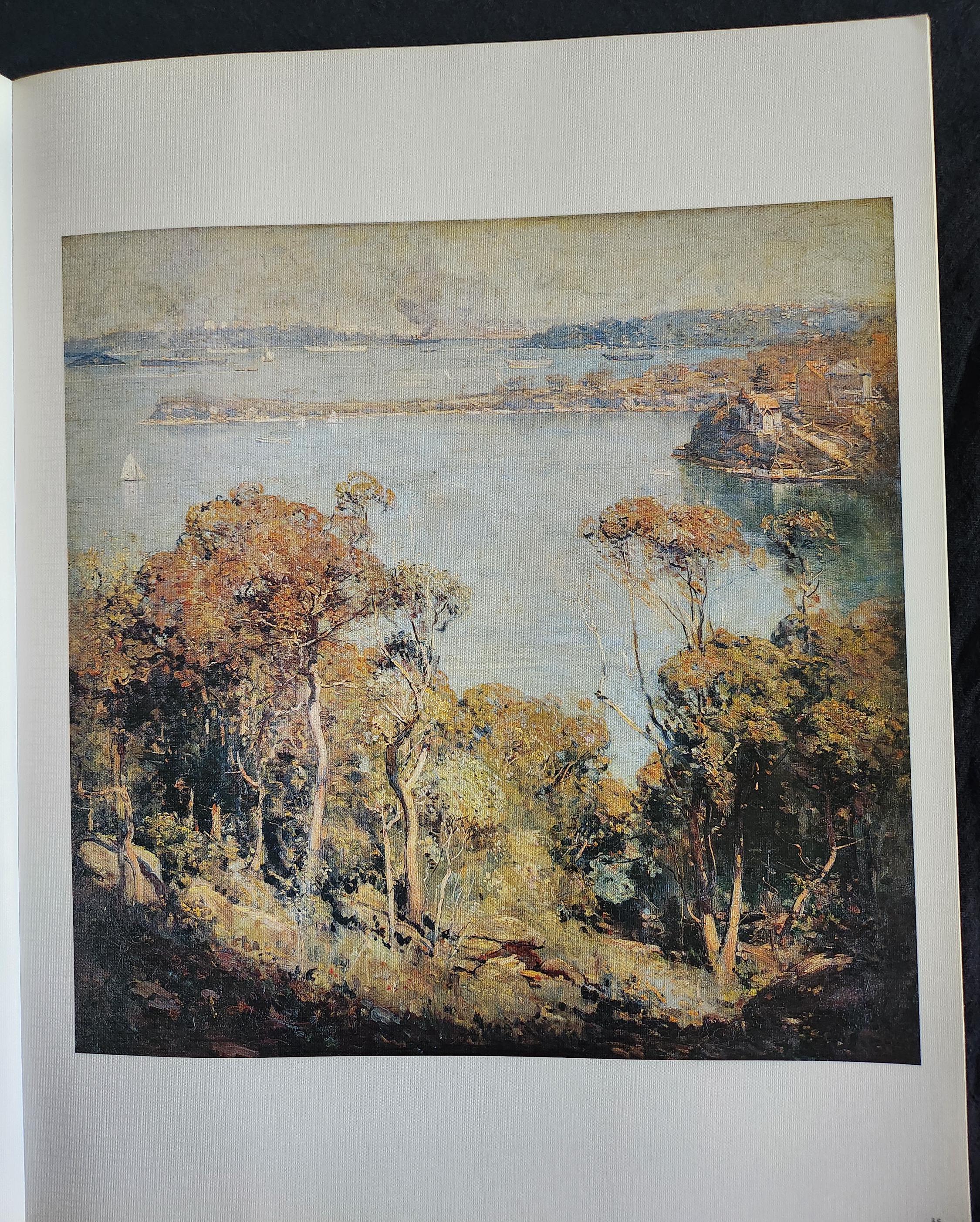 Arthur Streeton: Sydney Harbour Vintage Art Print, Embossed Australian ...