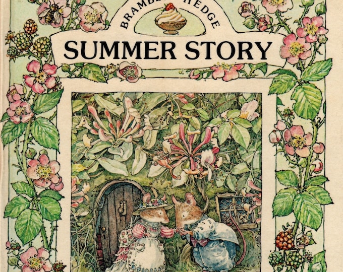 Vintage Brambly Hedge Books Vintage Children's Book Vintage Book ...