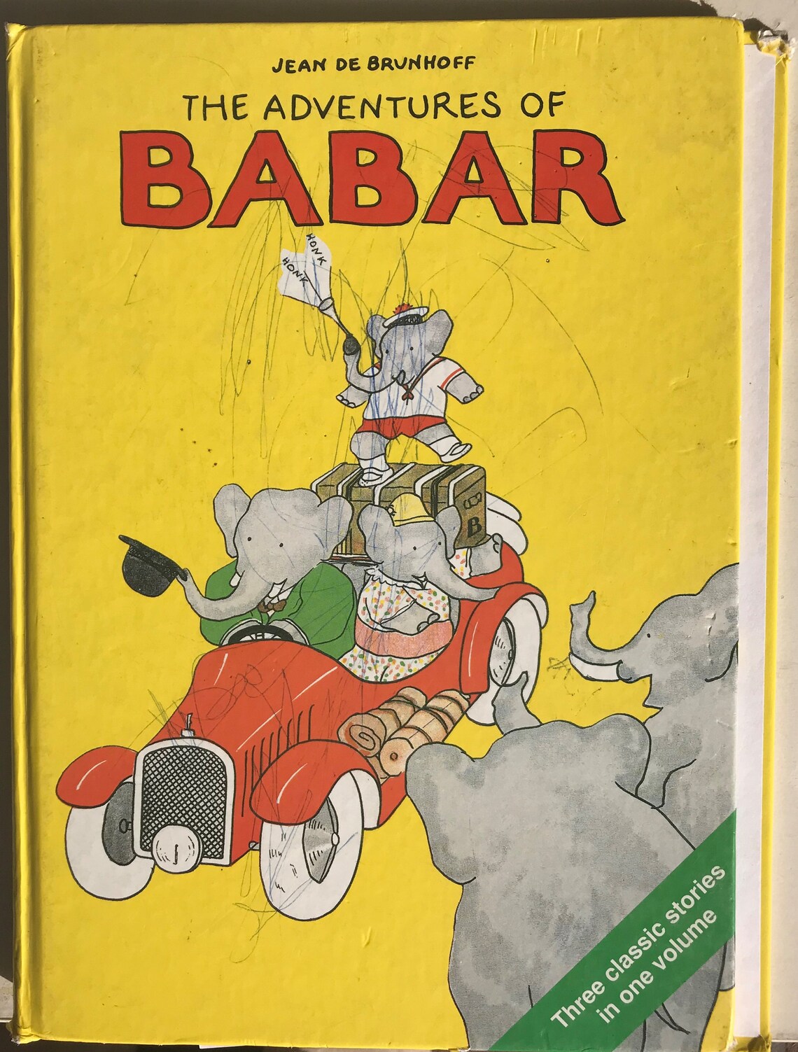Babar the Elephant Original Vintage Print Baby Shower - Etsy Australia