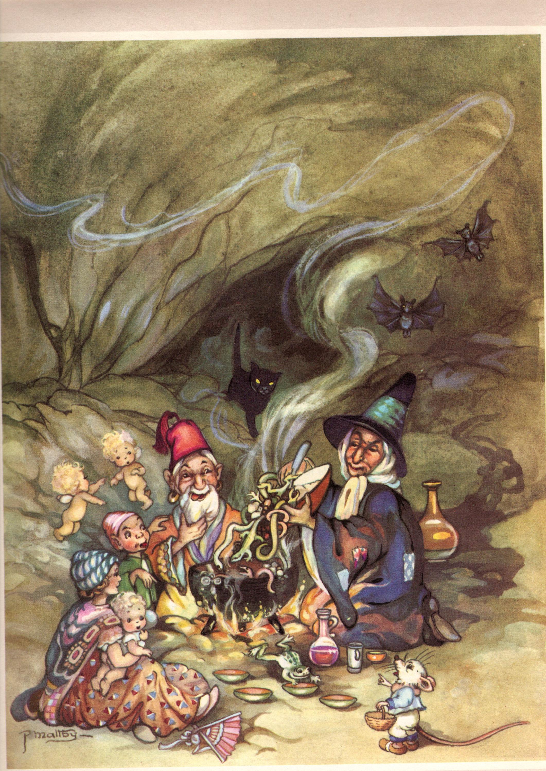 Vintage Peg Maltby Print: Australian Fairies, Pixies, Goblins - Etsy