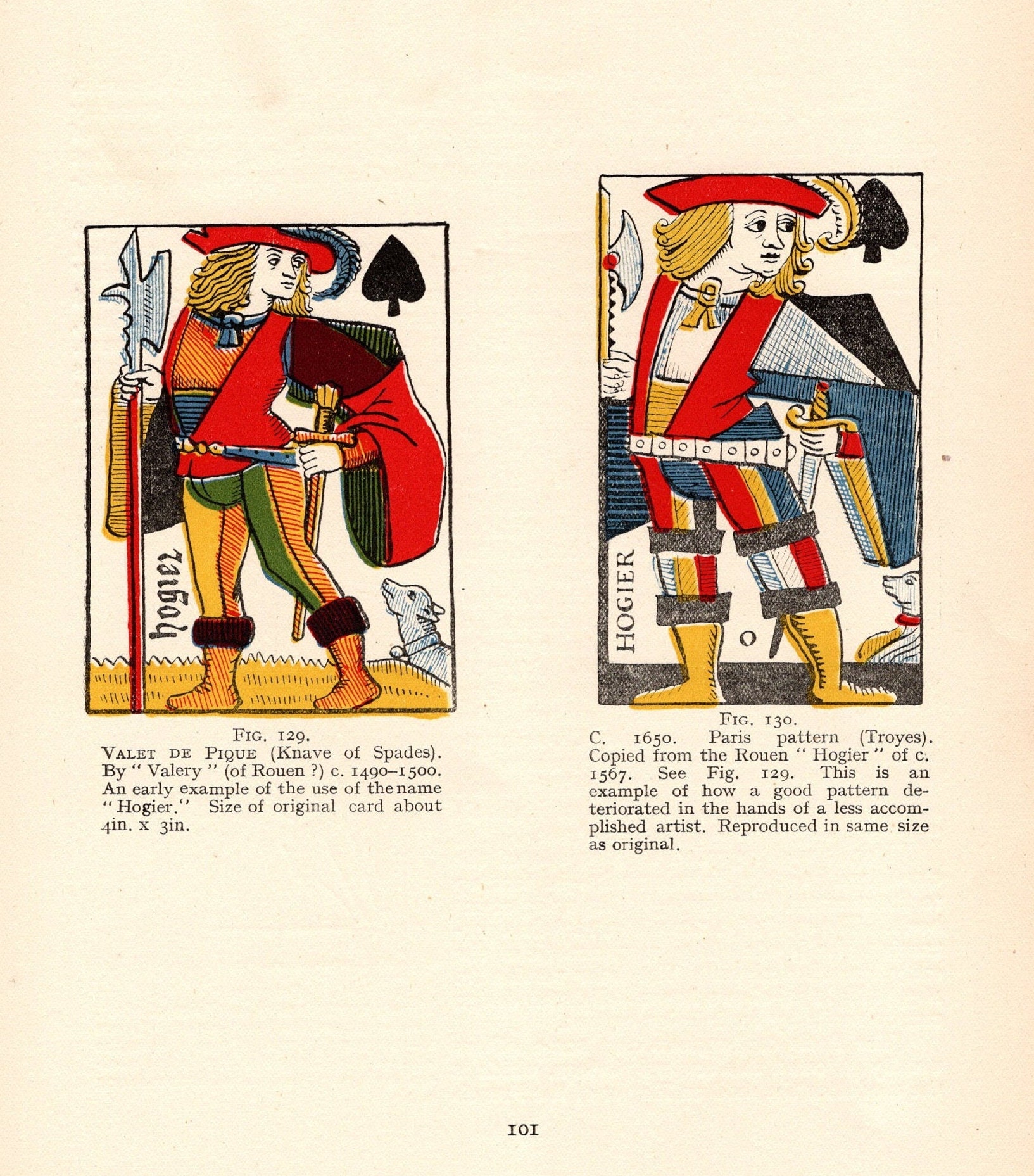 PRINT ONLY 1930 Antique Playing Cards Knave of Spades - Etsy UK