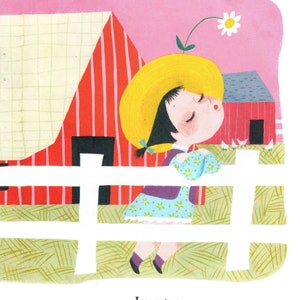 Vintage "i Can Fly" Little Golden Book Art Print - 1970s Nursery Decor ...