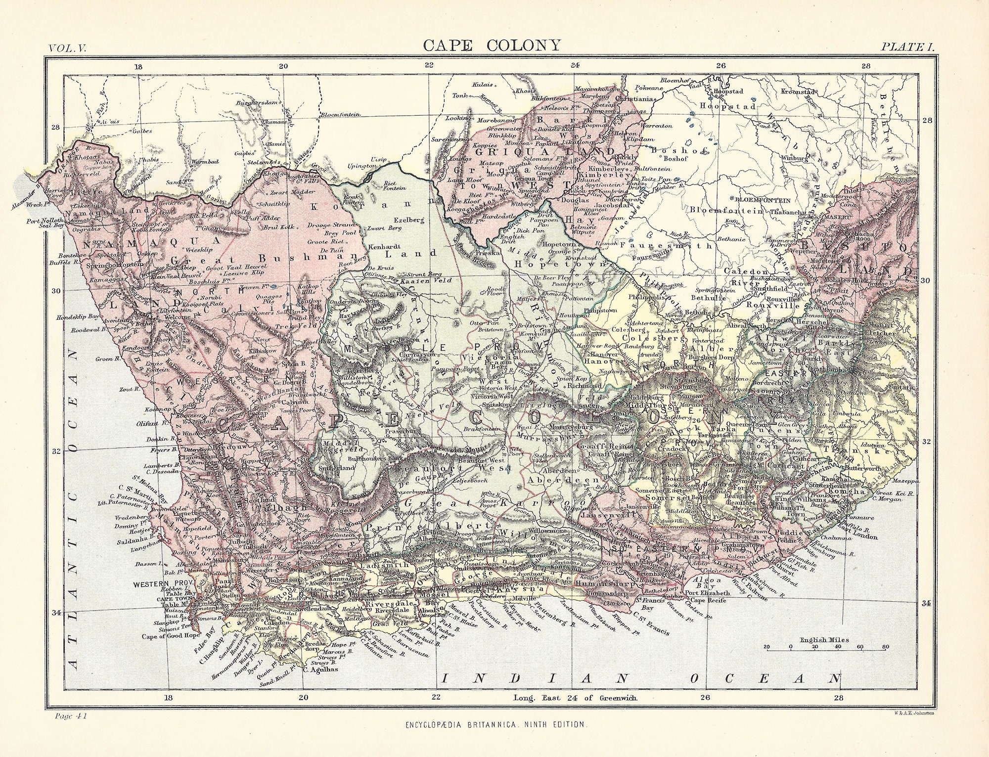 Art & Collectibles Lithographs Cape Colony and South Africa antique ...