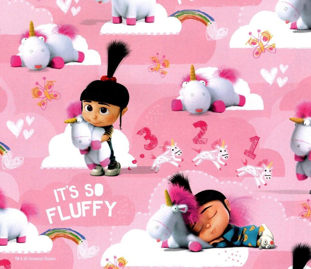 DESPICABLE ME Movie Wrapping Paper Birthdays, Crafts, Decoupage ...