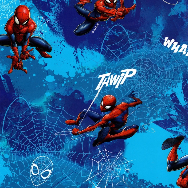 Spiderman Wrapping Paper - Etsy